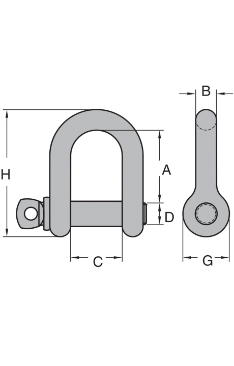 Peerless | Screw Pin Chain Shackles