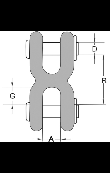 Peerless | G43 Double Clevis Link